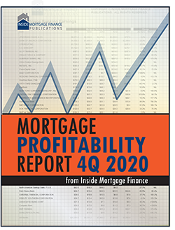 Mortgage Profitability Report 4Q20 (PDF) | Inside Mortgage Finance